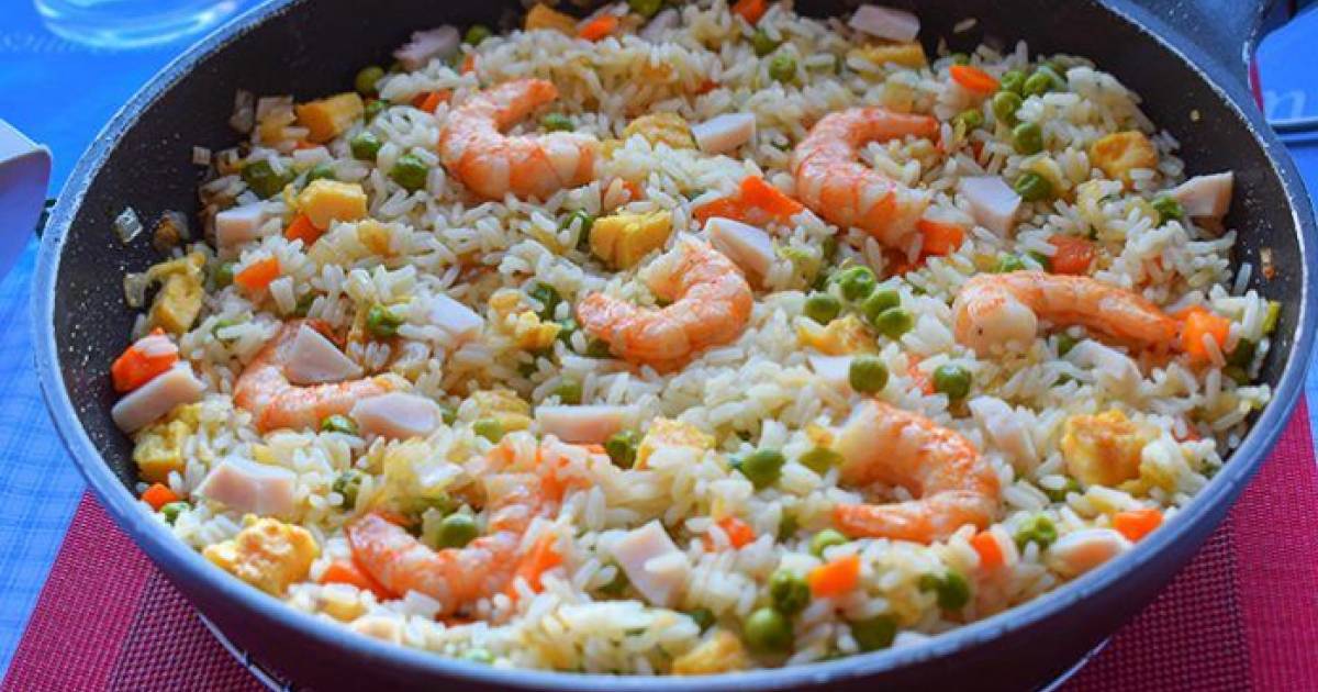 Arroz tres delicias | Cocina y recetas fáciles
