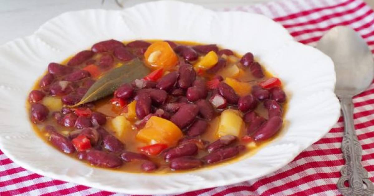 Alubias rojas con verduras rápidas | Cocina y recetas fáciles