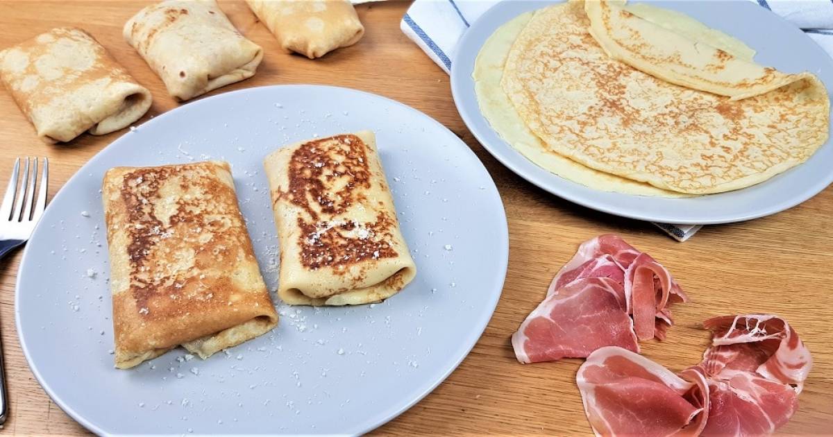 Crepes salados para la cena | Cocina y recetas fáciles