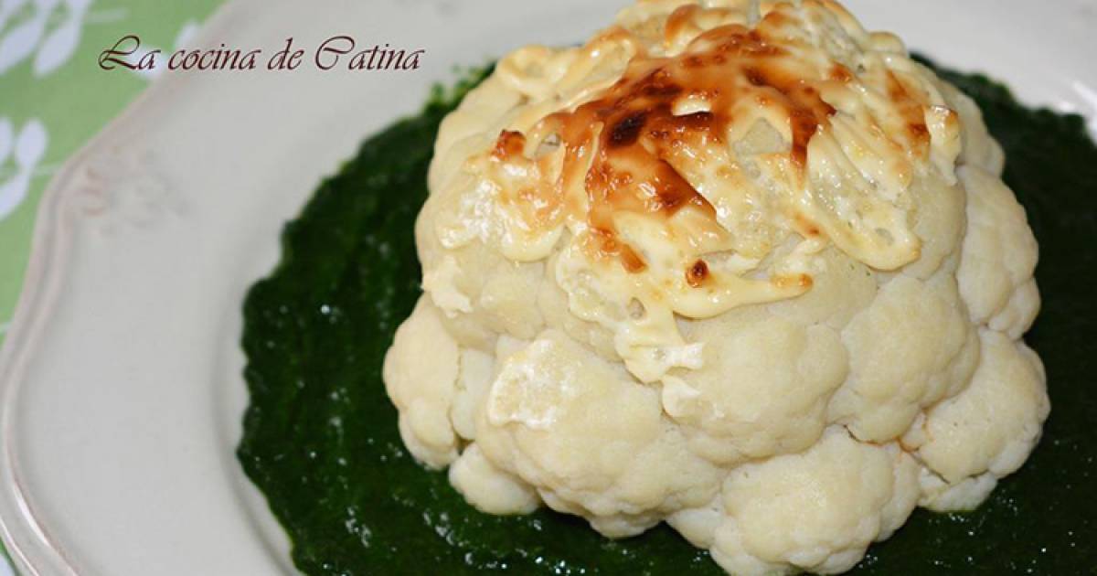 Coliflor rellena | Cocina y recetas fáciles