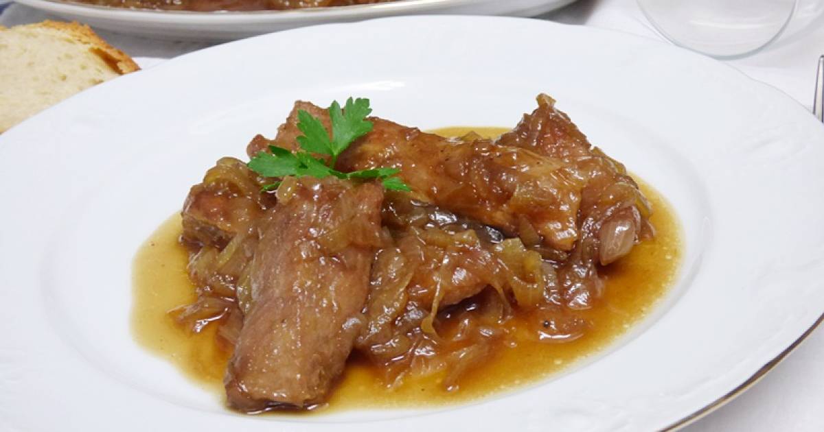 Secreto de cerdo ibérico al pedro ximénez | Cocina y recetas fáciles